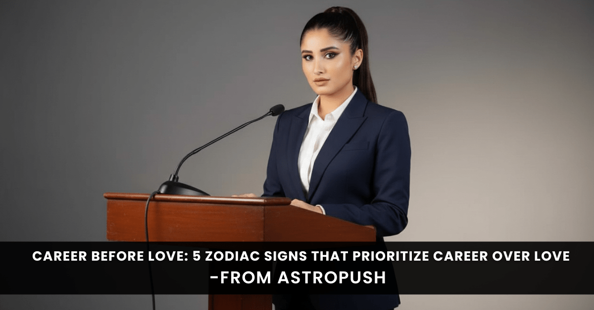 Career Before Love: 5 Zodiac Signs Prioritizing Career Over Love